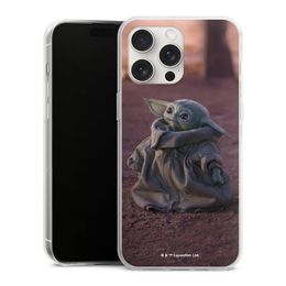 DeinDesign iPhone 15 Pro Max Handy Silikon H&uuml;lle Case transparent Handyh&uuml;lle The Child Star Wars Baby Yoda Silikon Case