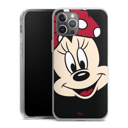 DeinDesign iPhone 12 Pro Max Handy Silikon H&uuml;lle Case transparent Handyh&uuml;lle Official Licensed Product Minnie Mouse Disney Silikon Case
