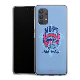 DeinDesign Galaxy A32 4G Handy Silikon H&uuml;lle Case transparent Handyh&uuml;lle Disney Sayings Lilo & Stitch Silikon Case