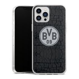 DeinDesign iPhone 13 Pro Max Handy Silikon H&uuml;lle Case transparent Handyh&uuml;lle Jersey Borussia Dortmund Bvb Silikon Case