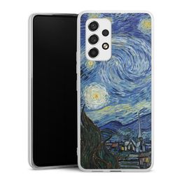 DeinDesign Galaxy A53 5G Handy Silikon H&uuml;lle Case transparent Handyh&uuml;lle Kunst The Starry Night Silikon Case