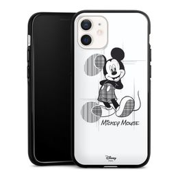 DeinDesign iPhone 12 mini Handy Silikon H&uuml;lle Case schwarz Handyh&uuml;lle Official Licensed Product Mickey Mouse Disney