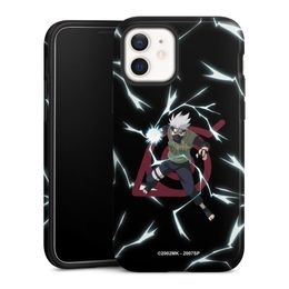 DeinDesign iPhone 12 mini Handy Panzer Handyh&uuml;lle robuste Outdoor H&uuml;lle Schutzh&uuml;lle gl&auml;nzend Naruto Shippuden Official Licensed Product Kakashi Tough Case