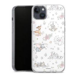 DeinDesign iPhone 14 Plus Handy Silikon H&uuml;lle Case transparent Handyh&uuml;lle Disney Dumbo Bambi Silikon Case