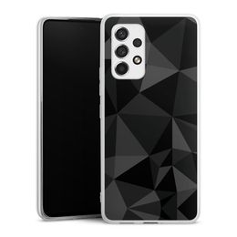 DeinDesign Galaxy A53 5G Handy Silikon H&uuml;lle Case transparent Handyh&uuml;lle Muster Geometric Abstract Silikon Case
