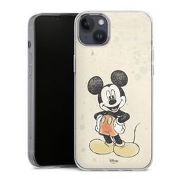 DeinDesign iPhone 14 Plus Handy Silikon H&uuml;lle Case transparent Handyh&uuml;lle Water Colour Official Licensed Product Silikon Case