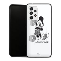 DeinDesign Galaxy A53 5G Handy Silikon H&uuml;lle Case schwarz Handyh&uuml;lle Official Licensed Product Disney Mickey Mouse