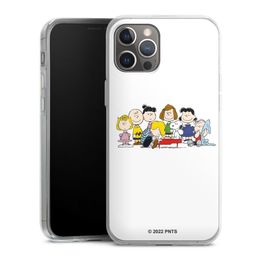 DeinDesign iPhone 12 Pro Max Handy Silikon H&uuml;lle Case transparent Handyh&uuml;lle Peanuts Kindheit Merchandise Silikon Case