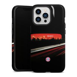DeinDesign iPhone 13 Pro Handy Panzer Handyh&uuml;lle robuste Outdoor H&uuml;lle Schutzh&uuml;lle gl&auml;nzend Fcb Fc Bayern M&uuml;nchen Stadium Tough Case