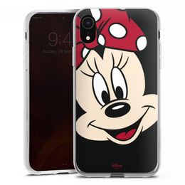 DeinDesign iPhone Xr Handy Silikon H&uuml;lle Case transparent Handyh&uuml;lle Disney Minnie Mouse Official Licensed Product Silikon Case