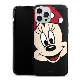DeinDesign iPhone 13 Pro Max Handy Silikon H&uuml;lle Case schwarz Handyh&uuml;lle Disney Minnie Mouse Official Licensed Product