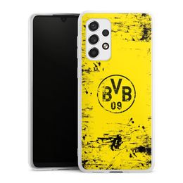 DeinDesign Galaxy A33 5G Handy Silikon H&uuml;lle Case transparent Handyh&uuml;lle Bvb Borussia Dortmund Official Licensed Product Silikon Case