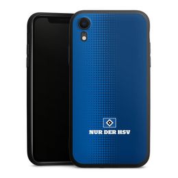 DeinDesign iPhone Xr Handy Premium Silikon H&uuml;lle Handyh&uuml;lle schwarz Case Hsv Logo Official Licensed Product Silikon Premium Case