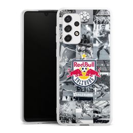 DeinDesign Galaxy A33 5G Handy Silikon H&uuml;lle Case transparent Handyh&uuml;lle Red Bull Fc Red Bull Salzburg Salzburg Silikon Case