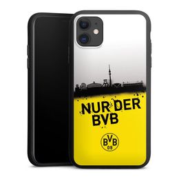 DeinDesign iPhone 11 Handy Premium Silikon H&uuml;lle Handyh&uuml;lle schwarz Case Borussia Dortmund Statement Bvb Silikon Premium Case