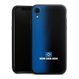 DeinDesign iPhone Xr Handy Premium Silikon H&uuml;lle Handyh&uuml;lle schwarz Case Logo Official Licensed Product Hsv Silikon Premium Case