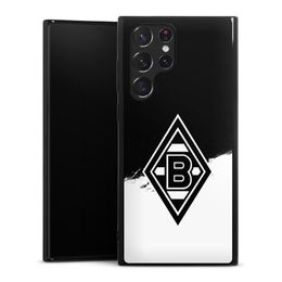 DeinDesign Galaxy S22 Ultra Handy Silikon H&uuml;lle Case schwarz Handyh&uuml;lle Bmg Borussia M&ouml;nchengladbach Gladbach