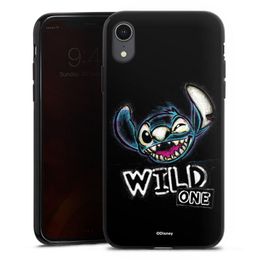 DeinDesign iPhone Xr Handy Silikon H&uuml;lle Case schwarz Handyh&uuml;lle Lilo & Stitch Disney Official Licensed Product