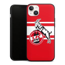 DeinDesign iPhone 14 Handy Premium Silikon H&uuml;lle Handyh&uuml;lle schwarz Case Official Licensed Product Coat Of Arms 1. Fc K&ouml;ln Silikon Premium Case