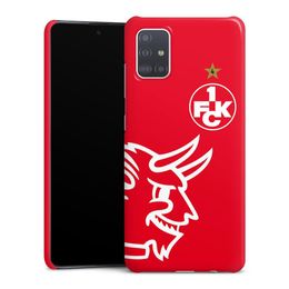 DeinDesign Galaxy A51 Handy Premium Case Smartphone Handyh&uuml;lle Schutzh&uuml;lle gl&auml;nzend Star Devil 1. Fc Kaiserslautern Premium Case