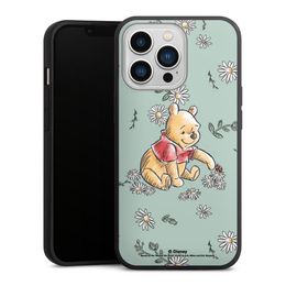 DeinDesign iPhone 13 Pro Handy Premium Silikon H&uuml;lle Handyh&uuml;lle schwarz Case Disney Winnie The Pooh Official Licensed Product Silikon Premium Case