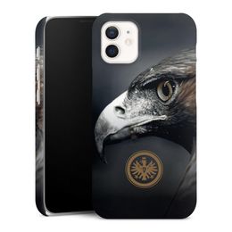 DeinDesign iPhone 12 mini Handy Premium Case Smartphone Handyh&uuml;lle Schutzh&uuml;lle matt Eintracht Frankfurt Official Licensed Product Eagle Premium Case
