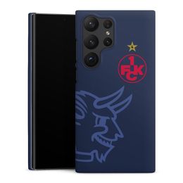 DeinDesign Galaxy S23 Ultra Handy Premium Case Smartphone Handyh&uuml;lle Schutzh&uuml;lle matt Logo 1. Fc Kaiserslautern 1. Fck Premium Case