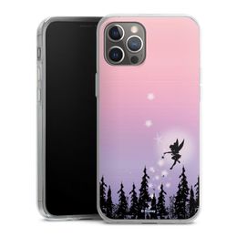 DeinDesign iPhone 12 Pro Max Handy Silikon H&uuml;lle Case transparent Handyh&uuml;lle Tinkerbells Official Licensed Product Disney Silikon Case