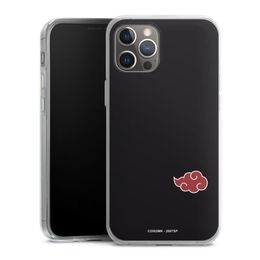 DeinDesign iPhone 12 Pro Max Handy Silikon H&uuml;lle Case transparent Handyh&uuml;lle Official Licensed Product Akatsuki Naruto Shippuden Silikon Case