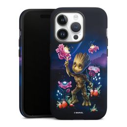 DeinDesign iPhone 14 Pro Handy Panzer Handyh&uuml;lle robuste Outdoor H&uuml;lle Schutzh&uuml;lle matt Baby Groot Marvel Guardians Of The Galaxy Tough Case