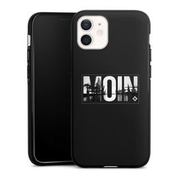 DeinDesign iPhone 12 Handy Silikon H&uuml;lle Case schwarz Handyh&uuml;lle Hamburger Sv Hsv Official Licensed Product