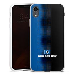 DeinDesign iPhone Xr Handy Silikon H&uuml;lle Case wei&szlig; Handyh&uuml;lle Logo Official Licensed Product Hsv Silikon Case