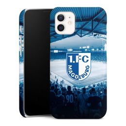 DeinDesign iPhone 12 mini Handy Premium Case Smartphone Handyh&uuml;lle Schutzh&uuml;lle matt Stadium 1. Fcm 1. Fc Magdeburg Premium Case