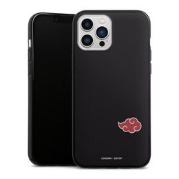 DeinDesign iPhone 13 Pro Max Handy Silikon H&uuml;lle Case schwarz Handyh&uuml;lle Naruto Shippuden Akatsuki Official Licensed Product