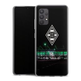 DeinDesign Galaxy A32 4G Handy Silikon H&uuml;lle Case transparent Handyh&uuml;lle Borussia M&ouml;nchengladbach Official Licensed Product Stadium Silikon Case