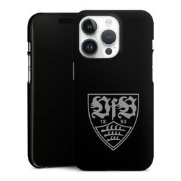DeinDesign iPhone 14 Pro Handy Premium Case Smartphone Handyh&uuml;lle Schutzh&uuml;lle matt Official Licensed Product Vfb Stuttgart Logo Premium Case