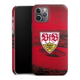 DeinDesign iPhone 12 Pro Handy Premium Case Smartphone Handyh&uuml;lle Schutzh&uuml;lle matt Vfb Stuttgart Official Licensed Product Stadium Premium Case