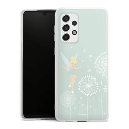 DeinDesign Galaxy A33 5G Handy Silikon H&uuml;lle Case transparent Handyh&uuml;lle Dandelion Disney Tinkerbells Silikon Case