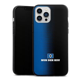 DeinDesign iPhone 13 Pro Max Handy Silikon H&uuml;lle Case schwarz Handyh&uuml;lle Logo Official Licensed Product Hsv