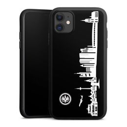 DeinDesign iPhone 11 Handy Premium Silikon H&uuml;lle Handyh&uuml;lle schwarz Case Skyline Sge Eintracht Frankfurt Silikon Premium Case