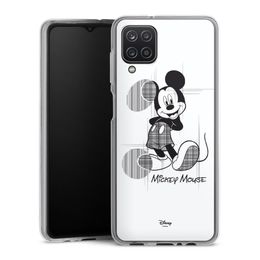 DeinDesign Galaxy A12 Handy Silikon H&uuml;lle Case transparent Handyh&uuml;lle Official Licensed Product Disney Mickey Mouse Silikon Case