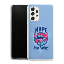DeinDesign Galaxy A33 5G Handy Silikon H&uuml;lle Case transparent Handyh&uuml;lle Disney Sayings Lilo & Stitch Silikon Case