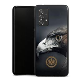 DeinDesign Galaxy A52s 5G Handy Silikon H&uuml;lle Case schwarz Handyh&uuml;lle Eintracht Frankfurt Official Licensed Product Eagle