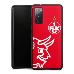 DeinDesign Galaxy S20 FE 5G Handy Silikon H&uuml;lle Case schwarz Handyh&uuml;lle Devil Star 1. Fc Kaiserslautern