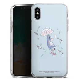 DeinDesign iPhone Xs Handy Silikon Hülle Case transparent Handyhülle Winnie The Pooh Eeyore Disney Official Licensed Product Silikon Case