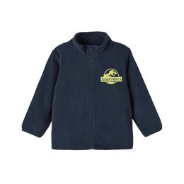 name it - Fleecejacke NMMJULEN JURASSIC in dark sapphire, Gr.122