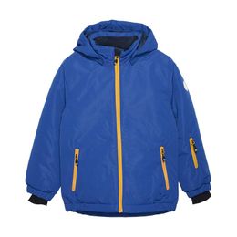 Color Kids - Funktions-Winterjacke ACCENT in blau/gelb, Gr.152