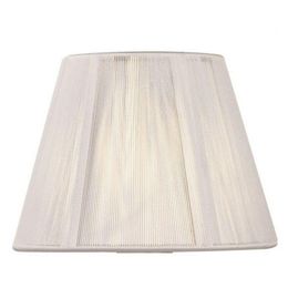 Inspired Lighting - Inspired Mantra - Silk String - String Shade Ivory White 190, 300 mm x 195 mm