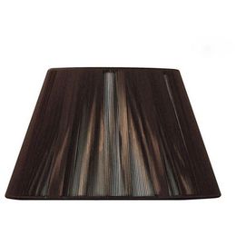 Inspired Lighting - Inspired Mantra - Silk String - String Shade Dark Brown 250, 400 mm x 250 mm