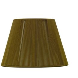 Inspired Lighting - Inspired Mantra - Silk String - String Shade Olive 250, 400 mm x 250 mm